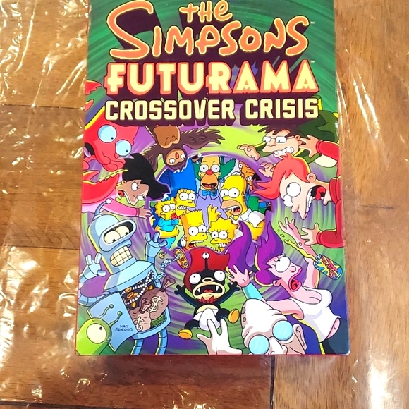 abrams comic art | Other | The Simpsons Futurama Crossover Issue | Poshmark